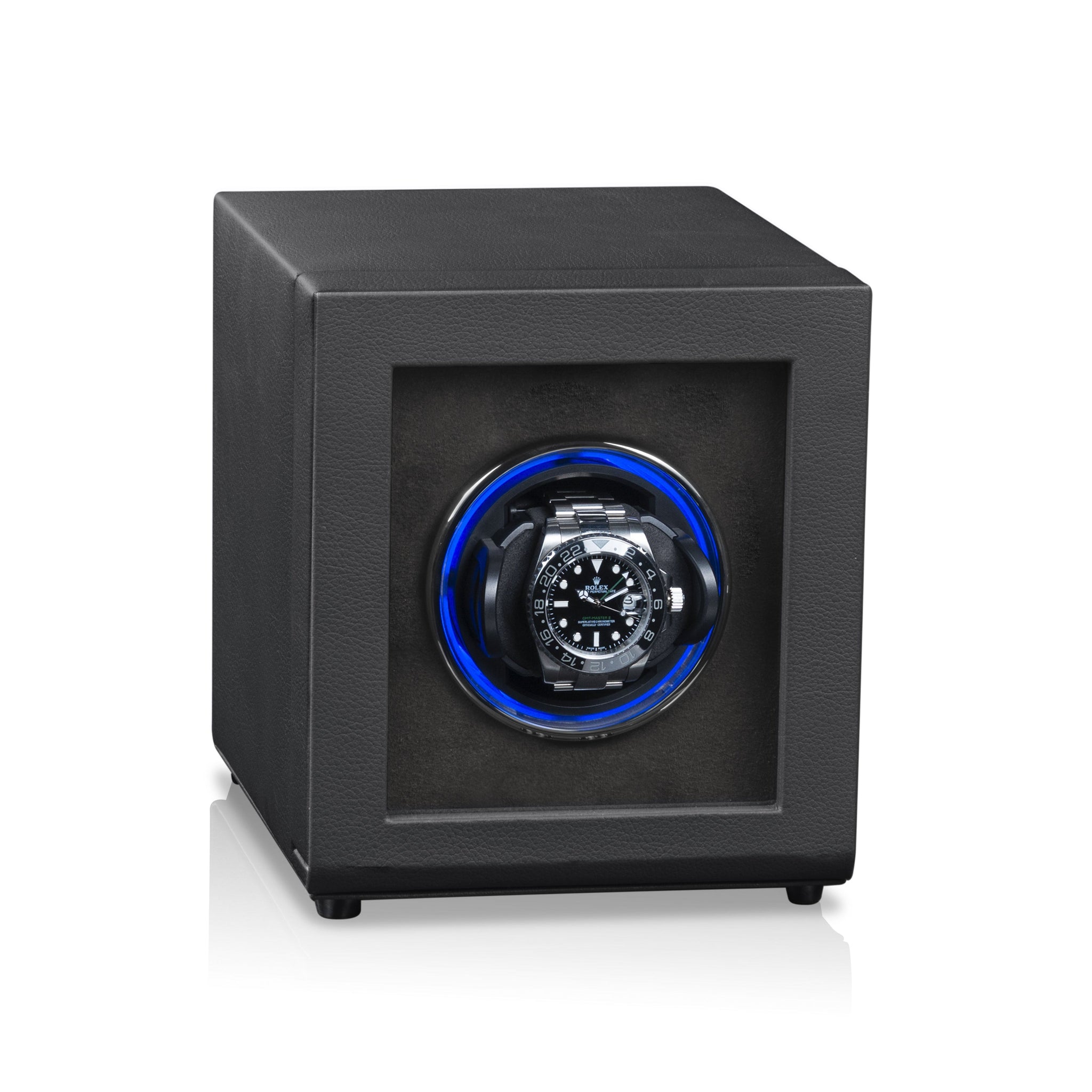 Toronto Watch Winder in Black Single Watch | Howard Fine Jewellers