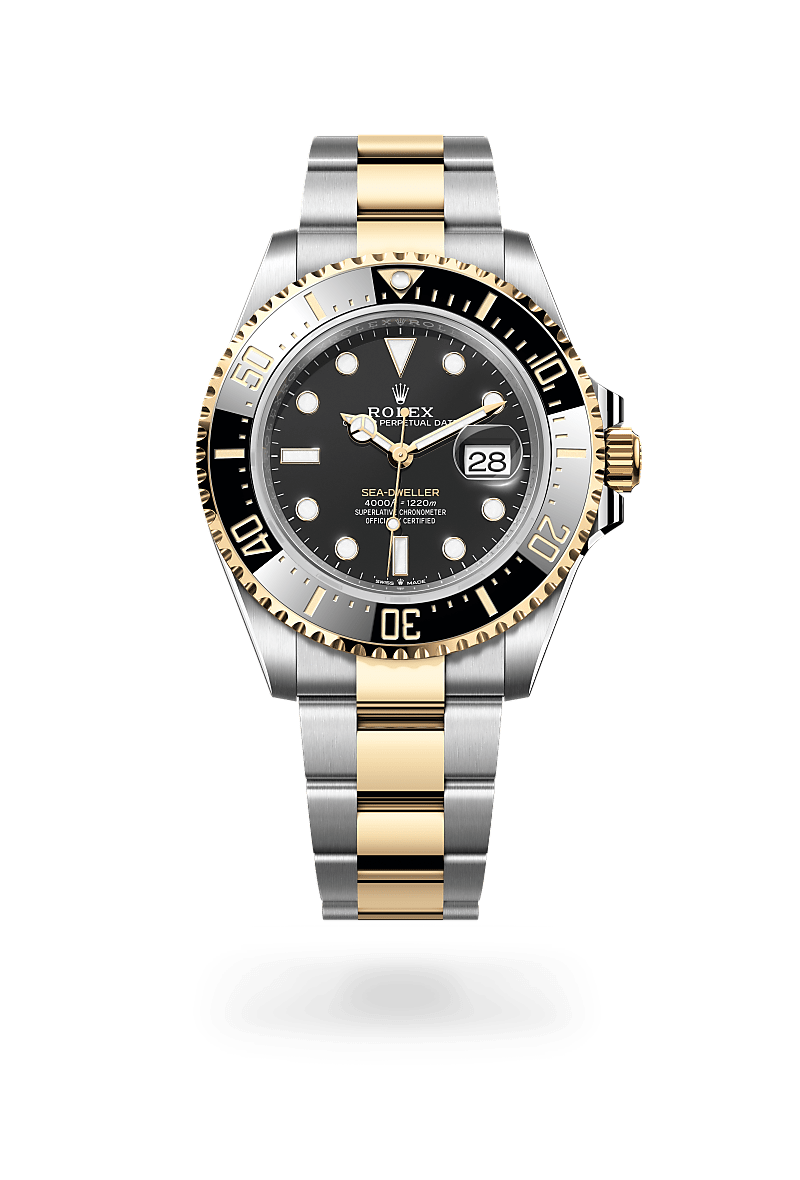 Rolex Sea-Dweller Yellow Rolesor - combination of Oystersteel and ...
