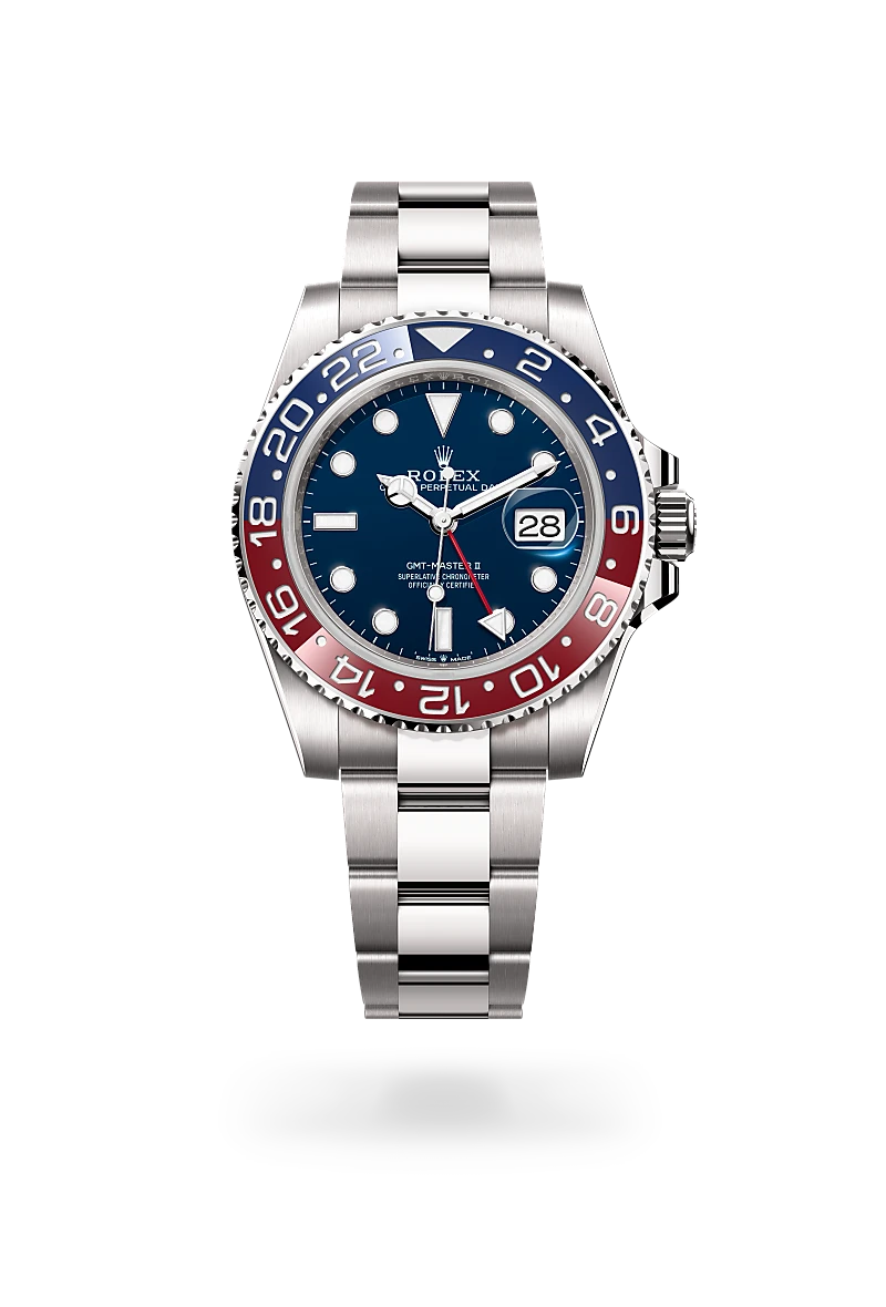 Rolex GMT-Master II 18 ct white gold, M126719BLRO-0003